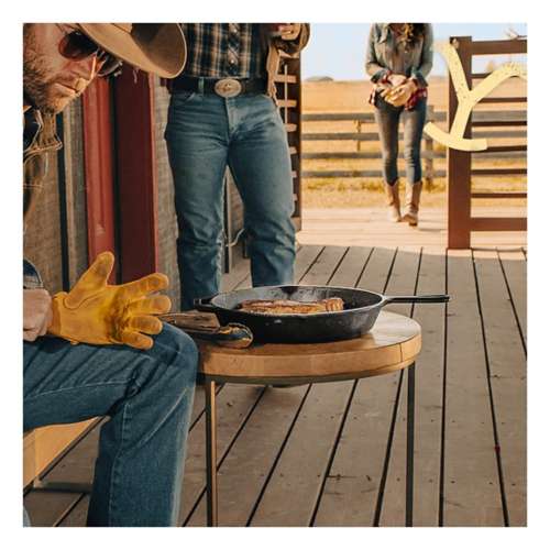 Lodge Yellowstone™ 12 Inch Cast Iron Steer Skillet | SCHEELS.com