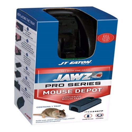 JT Eaton JAWZ Pro Series Covered Animal Trap For Mice