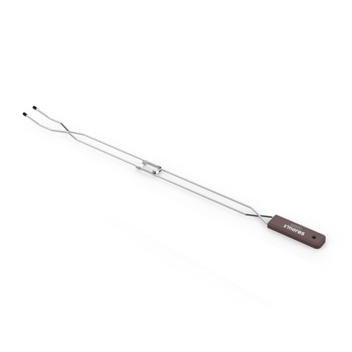 Mr. Bar-B-Q Foldable Roasting Fork with Hershey's Chocolate Brown Handle