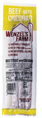 Wenzel's Farm Beef with Cheddar Meat Stick | SCHEELS.com