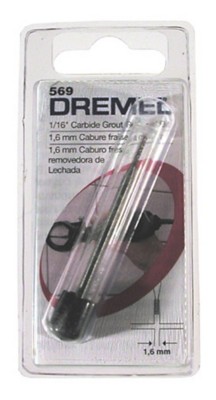 Dremel 569 1/16 in Carbide Group Removal Bit