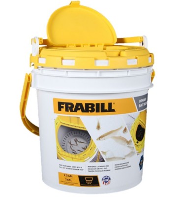 Frabill Drainer Bait Bucket 2 Gallon
