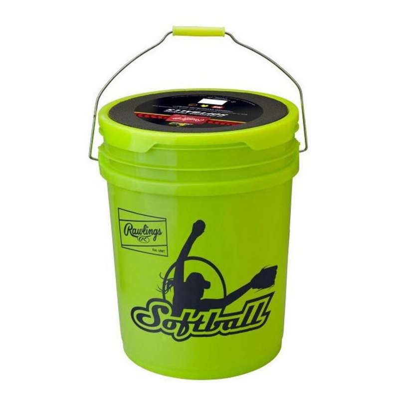 Rawlings Bucket Of 12" NCAA Fastpitch Softballs - 18 Count | SCHEELS.com