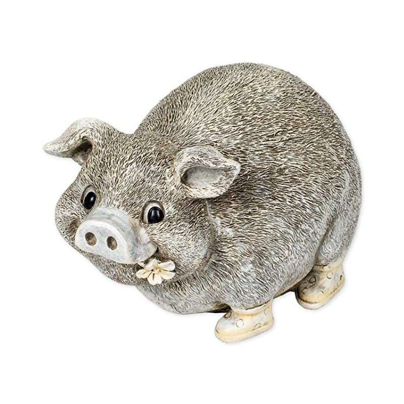 Roman Pudgy Pals Pig Garden Statue | SCHEELS.com
