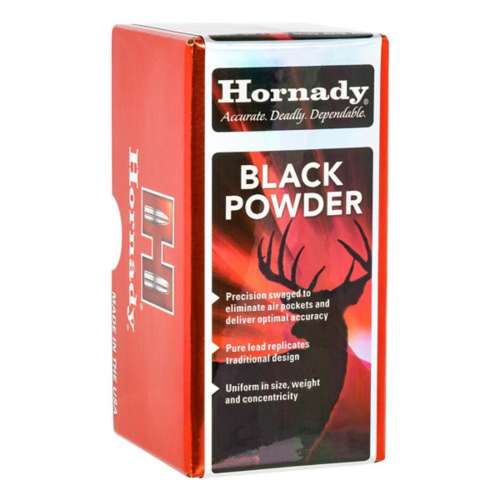 Hornady Black Powder Lead Round Ball Muzzleloader Bullets | SCHEELS.com