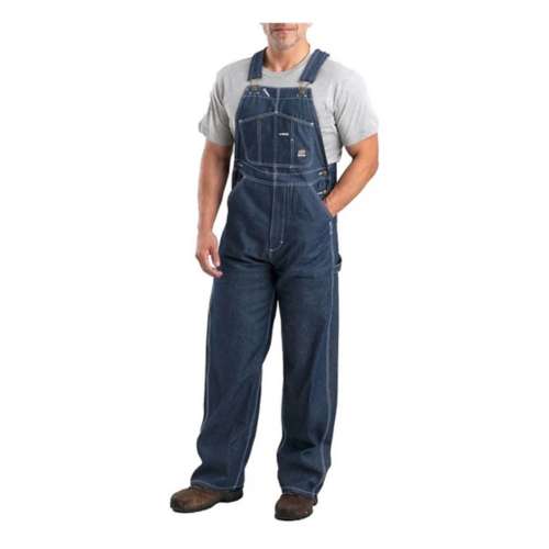 Men's Berne Apparel Heritage Unlined Denim Bib Overalls | SCHEELS.com