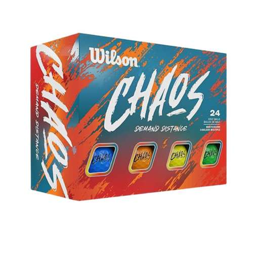Wilson 2024 Chaos Multicolor Golf Balls | SCHEELS.com