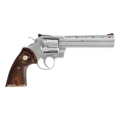 Colt Python Stainless Steel Double-Action 357 Magnum Revolver