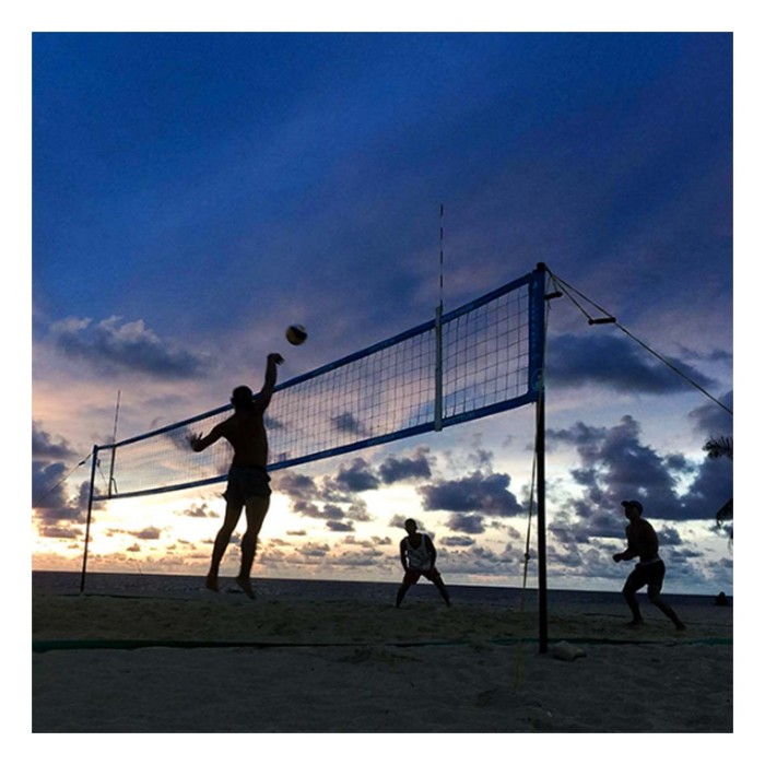 Park & Sun Spectrum Pro Outdoor Volleyball Net Set