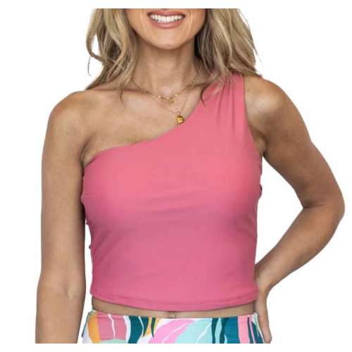 Women's Janela Bay Single Shoulder Swim Tankini | SCHEELS.com