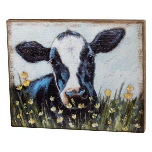 Primitives By Kathy Cow Box Sign | SCHEELS.com