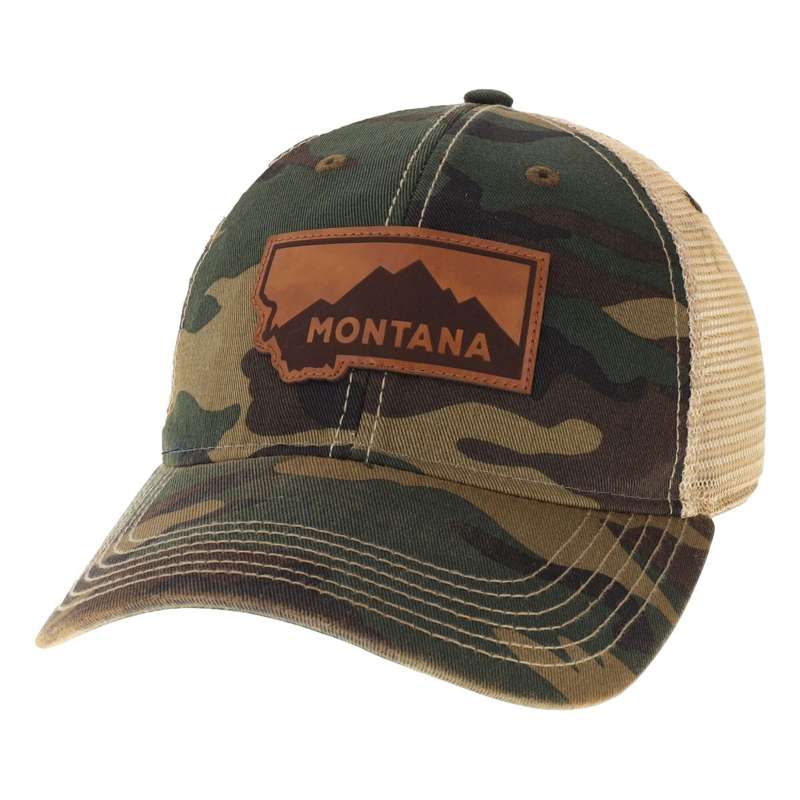 Men's Legacy Athletic Legacy Montana Leather Patch Snapback Hat ...