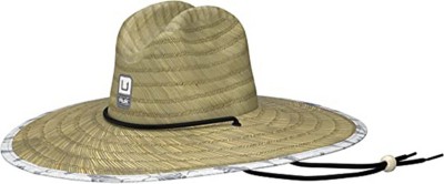 Men's Huk Straw Wide Brim Fishing Adjustable Hat | SCHEELS.com