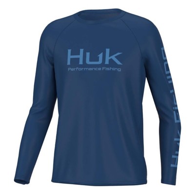 Boys' Huk Pursuit Solid Long Sleeve T-Shirt | SCHEELS.com