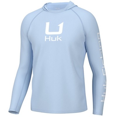 Men's Huk Icon Performance Knit Long Sleeve Hooded T-Shirt | SCHEELS.com