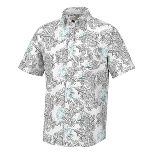 Men's Huk KC Desert Rose Kona Button Up Shirt | SCHEELS.com