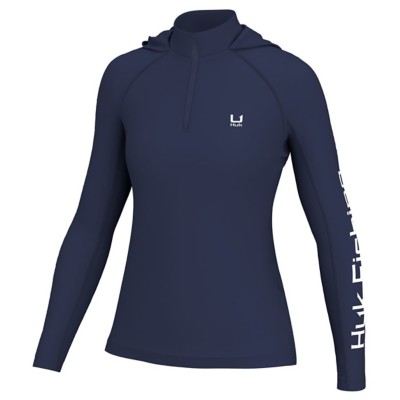 Women's Huk Icon Long Sleeve Hooded T-Shirt | SCHEELS.com