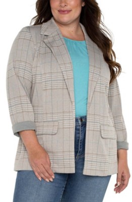 Women's Liverpool Los Angeles Plus Size Plus Size Boyfriend Blazer ...