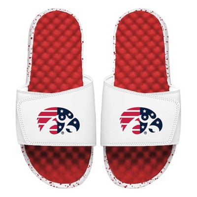 ISlide Iowa Hawkeyes Flag Americana Slides | SCHEELS.com