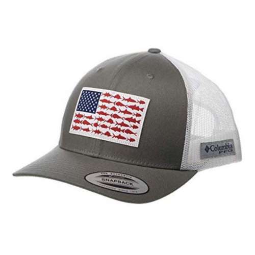 Columbia PFG Mesh Fish Flag Snapback Hat | SCHEELS.com