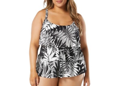 Women's Beach House Plus Size Plus Size Jane Tiered Swim Tankini ...