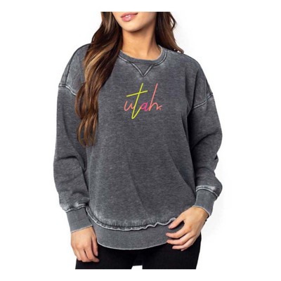 Chicka-D Women's Utah Utes Script Crew | SCHEELS.com