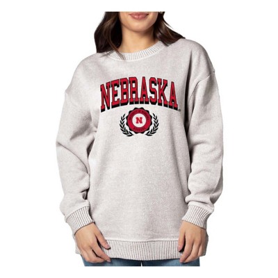 Chicka-D Women's Nebraska Cornhuskers Arch Shadow Crew | SCHEELS.com