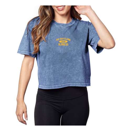 Chicka-D Women's UW-Eau Claire Blugolds Throwback T-Shirt | SCHEELS.com