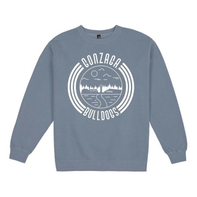 USCAPE Gonzaga Bulldogs 90's Flyer Pigment Dyed Crew | SCHEELS.com