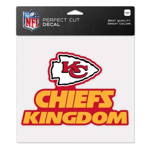 Wincraft Kansas City Chiefs Slogan 8"x8" Perfect Cut Decal | SCHEELS.com