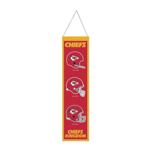 Wincraft Kansas City Chiefs Evolution Wool Banner | SCHEELS.com