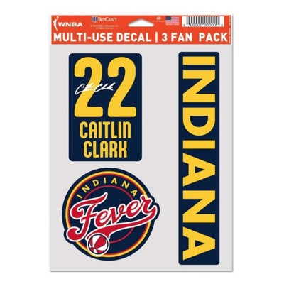 Wincraft Indiana Fever Caitlin Clark 3pk Decals | SCHEELS.com