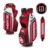 Team Effort Oklahoma Sooners Crimson Bucket III Cart Golf Bag