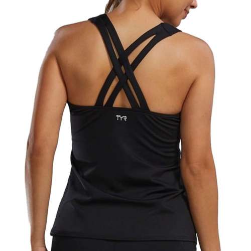 Womens Tyr Durafast Elite Square Neck Swim Tankini