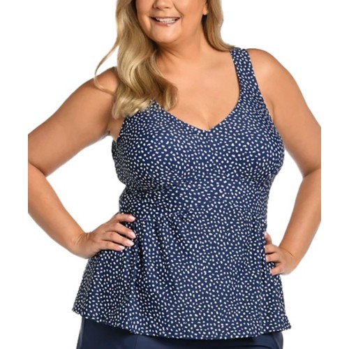 Women's Maxine Plus Size Empire Underwire Swim Tankini