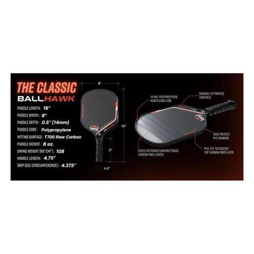 Bird Pickleball Ball Hawk - Classic Pickleball Paddle | SCHEELS.com