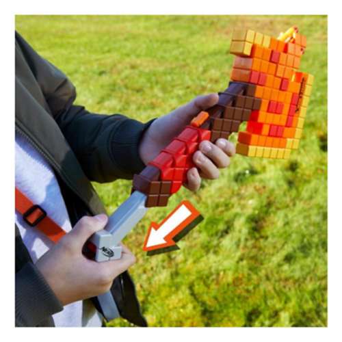 NERF Minecraft Firebrand Dart Blasting Axe | SCHEELS.com
