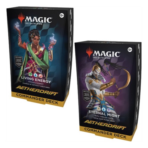 Magic The Gathering Aetherdrift Commander Deck (Styles May Vary)