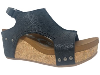 Women's Very G Liberty Tooled Wedge Sandals | SCHEELS.com