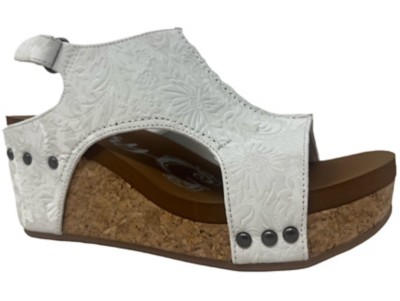 Women's Very G Liberty Tooled Wedge Sandals | SCHEELS.com