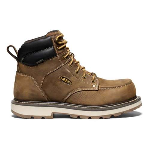 Men's KEEN Cincinnati 90 Degree 6" Carbon Fiber Toe Waterproof Boots ...