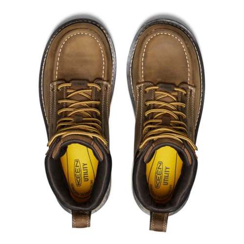 Men's KEEN Cincinnati 90 Degree 6" Carbon Fiber Toe Waterproof Boots ...