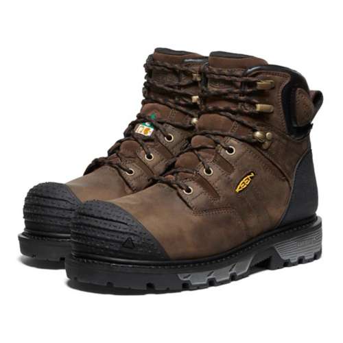 Men's KEEN Camden 6" CSA Carbon Fiber Toe Waterproof Work Boots ...