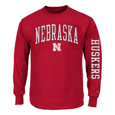 Eternal Fortune Fashion Nebraska Cornhuskers Arch Over Long Sleeve T-Shirt