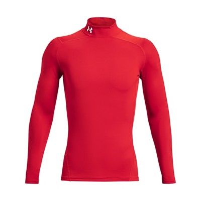 Men's Under Armour ColdGear Long Sleeve Mock Neck Compression Shirt