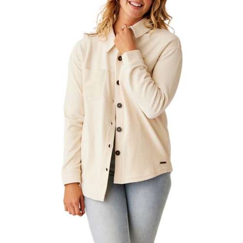 Women's Carve Designs Hudson Stretch Cord Shacket | SCHEELS.com