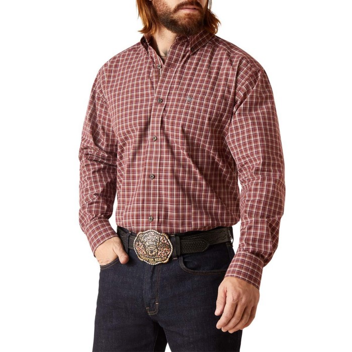 Men's Ariat Pro Nicco Long Sleeve Button Up Shirt