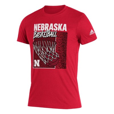 adidas Nebraska Cornhuskers Basketball Clutch T-Shirt | SCHEELS.com