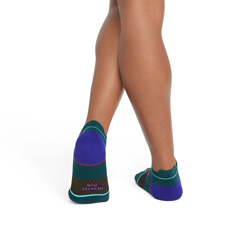 Women's Bombas Solid Arch Colorblock Ankle Running Socks
