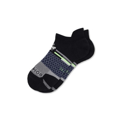 Men's Bombas Solid Double Stripe Colorblock All Purpose Ankle Socks